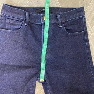 J Brand | Jeans | J Brand Ruby Highrise Ruffled Cropped Skinny Jean ...